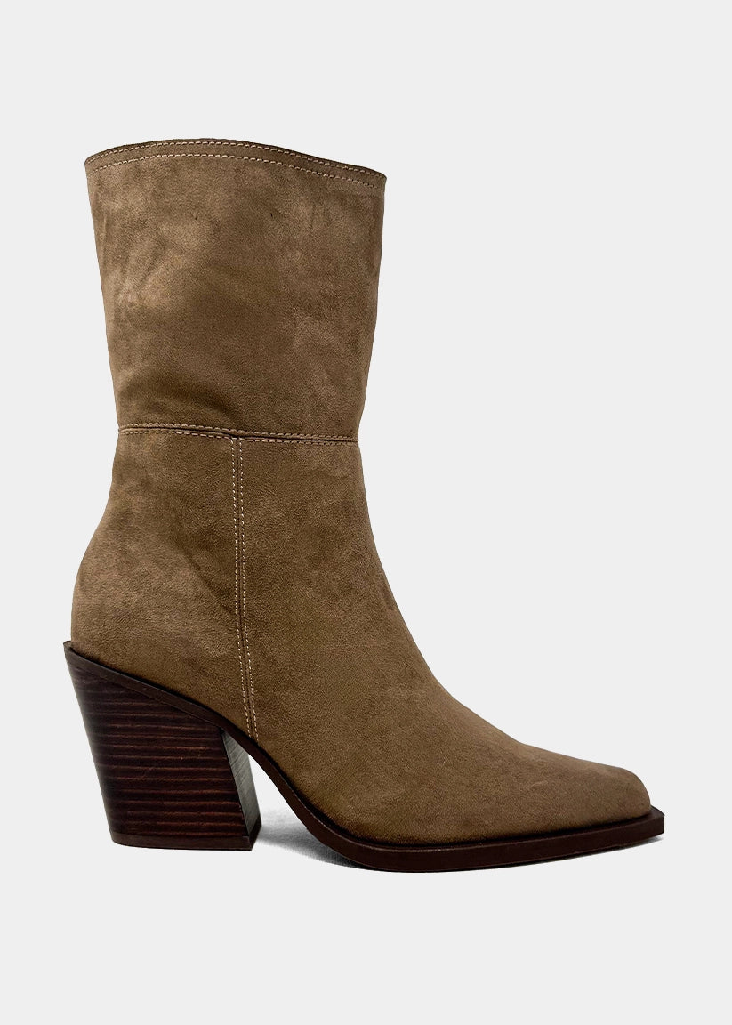 Venice Taupe Suede Boots – SHUSHOP